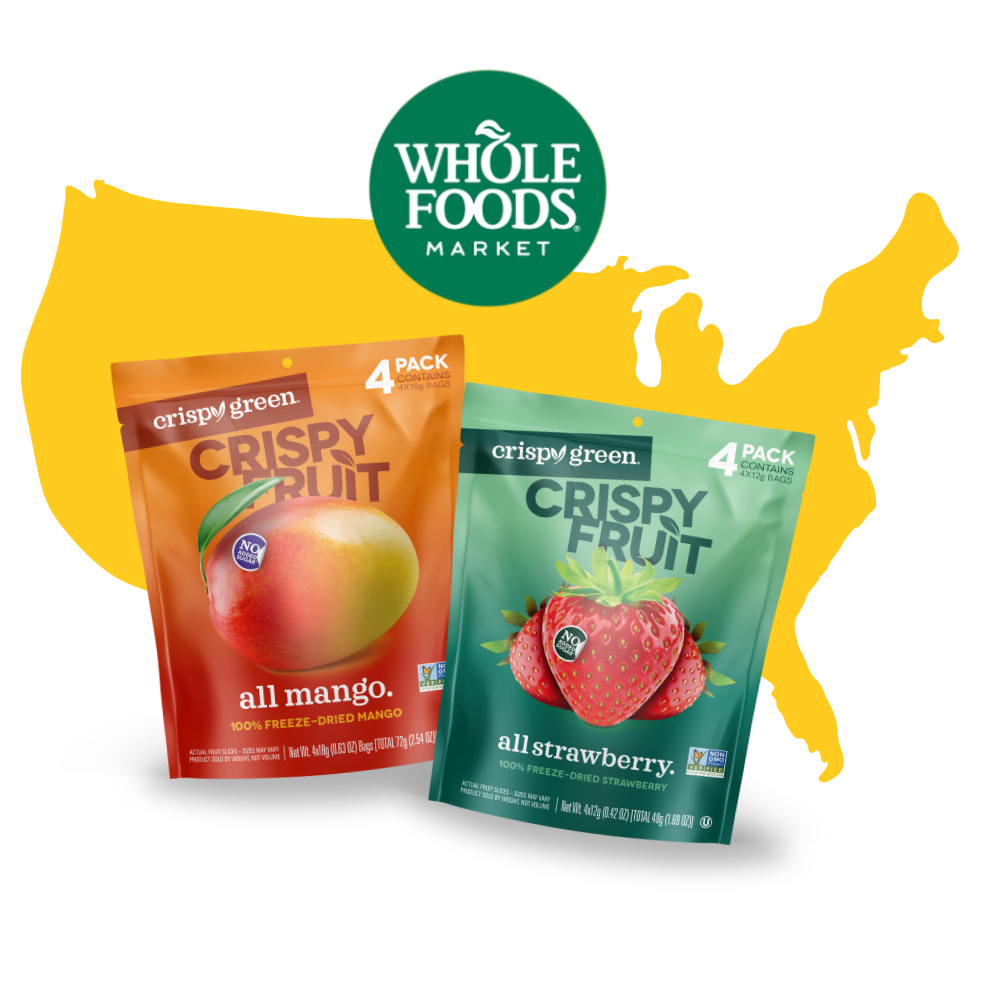 Crispy Fruit Snacks Now Available Nationally, in Select Whole Foods Ma