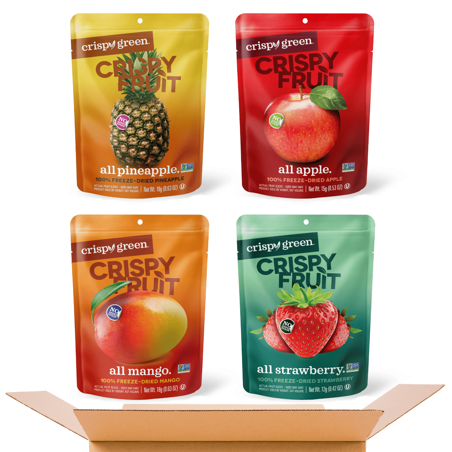 Freeze Dried Fruit - Top Flavors Variety Pack